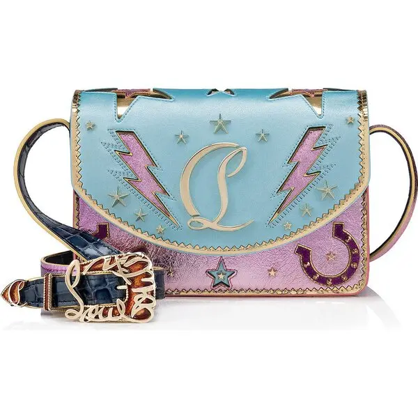 Christian Louboutin Loubi54 Giddy Crossbody Bag - 6643 Mineral